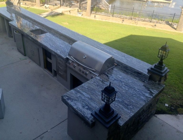Granite Depot of Columbia - Blue Flower Granite