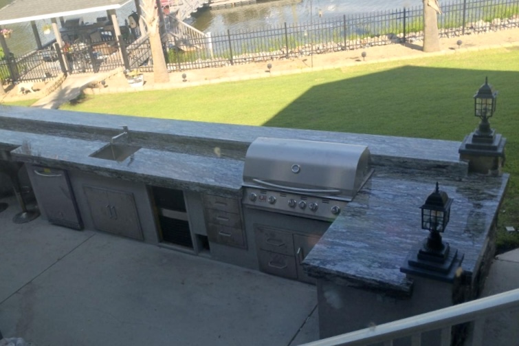 Granite Depot of Columbia - Blue Flower Granite